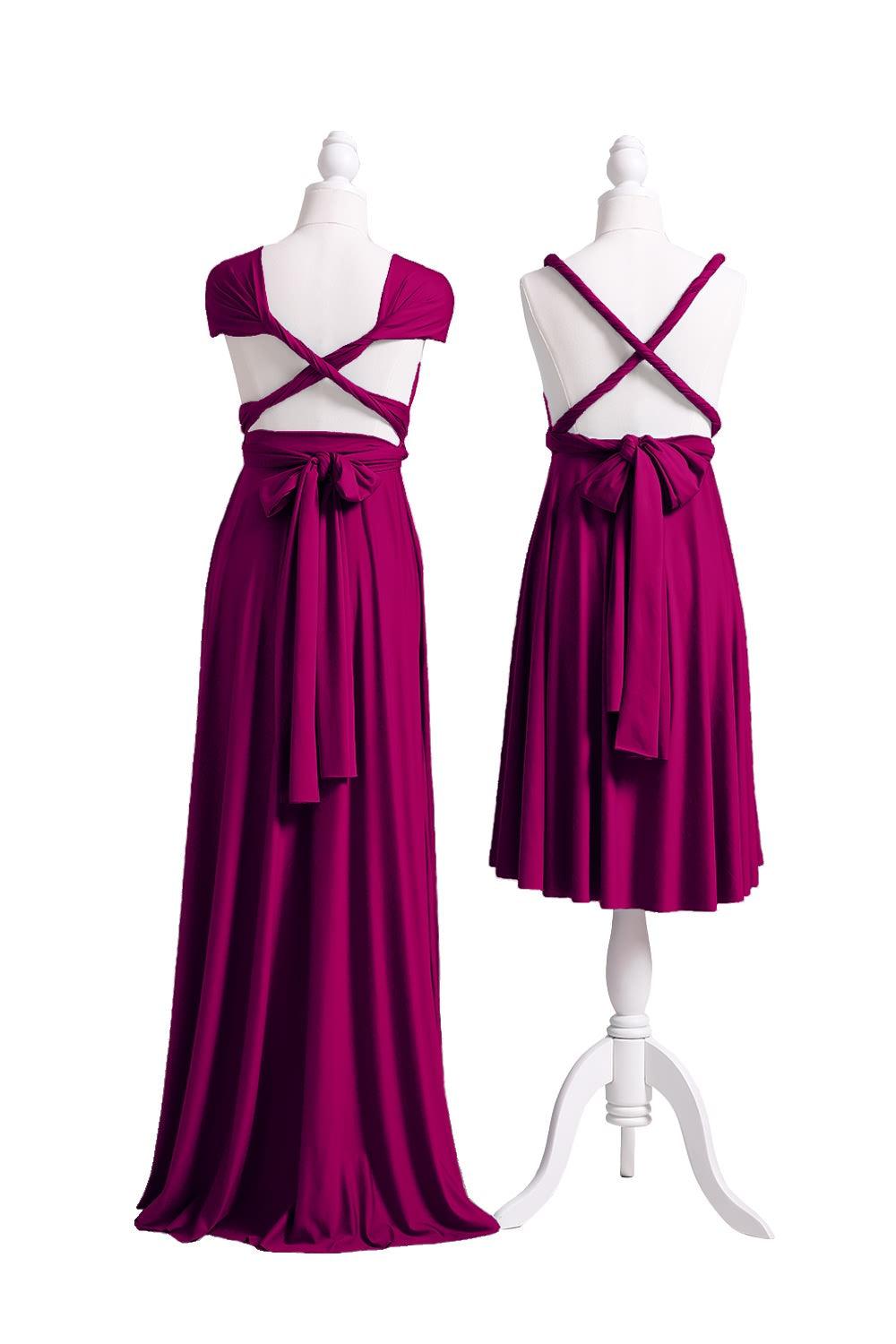 Buy Plum Multiway Convertible Infinity Dress – InfinityDress.ca
